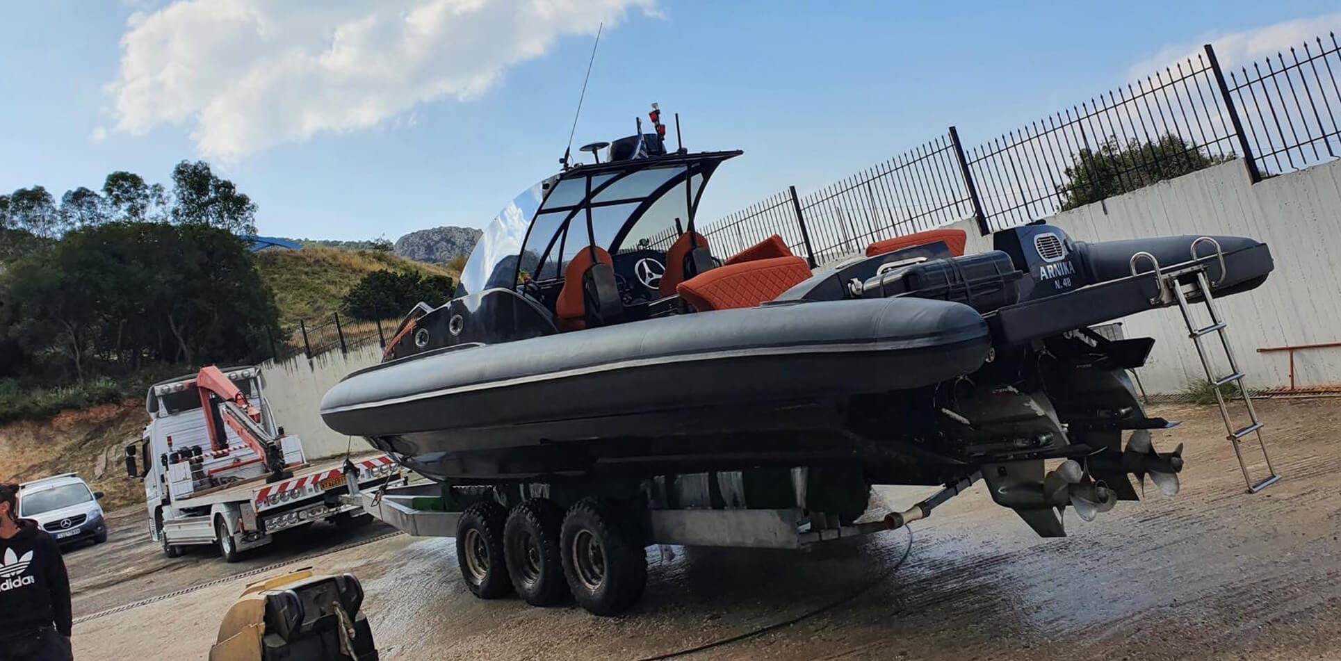 Parking Σκαφών | Mercury Boat Park